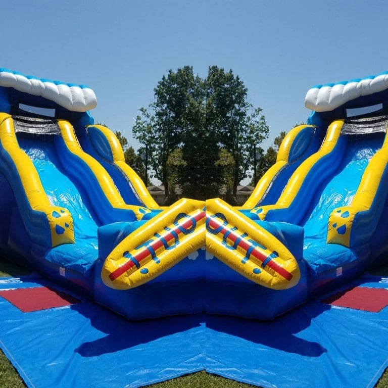 Wipe Out Water Slide - Jump City