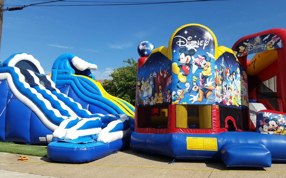 Disney World Party Combo Jump Climb and Slide - Jump City